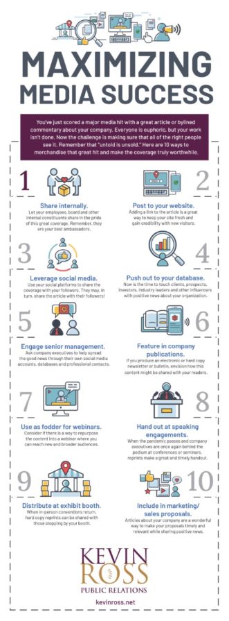 Maximizing media success: 10 tips for optimizing your coverage ...